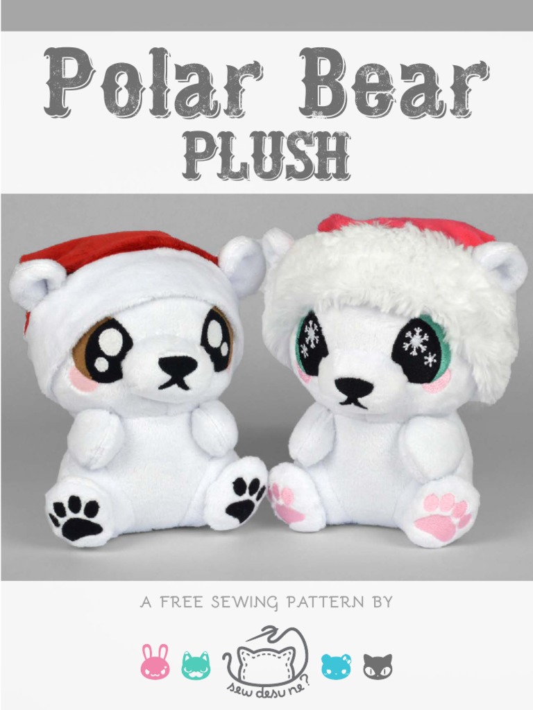 Polar Bear | PDF | Sewing | Seam (Sewing)