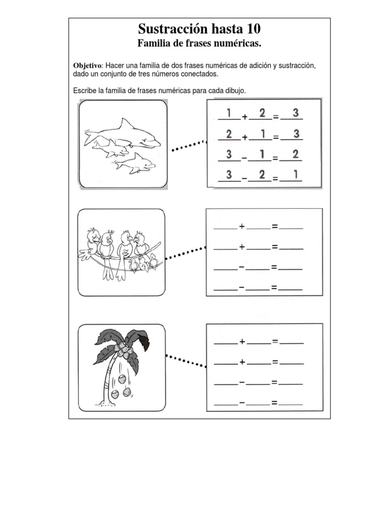 Guías de Frases Numericas | PDF
