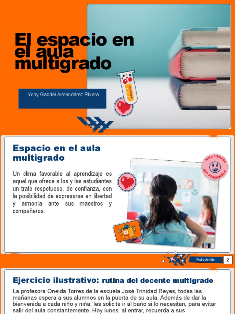 El Espacio en El Aula Multigrado | PDF | Salón de clases | Aprendizaje