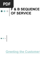 LQA Restaurant Standards | PDF | Waiting Staff | Tableware