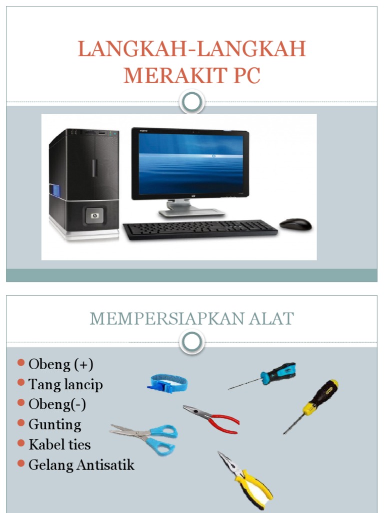 Langkah-Langkah Merakit PC | PDF