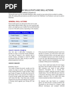 Pathfinder 2E Cheat Sheet | PDF