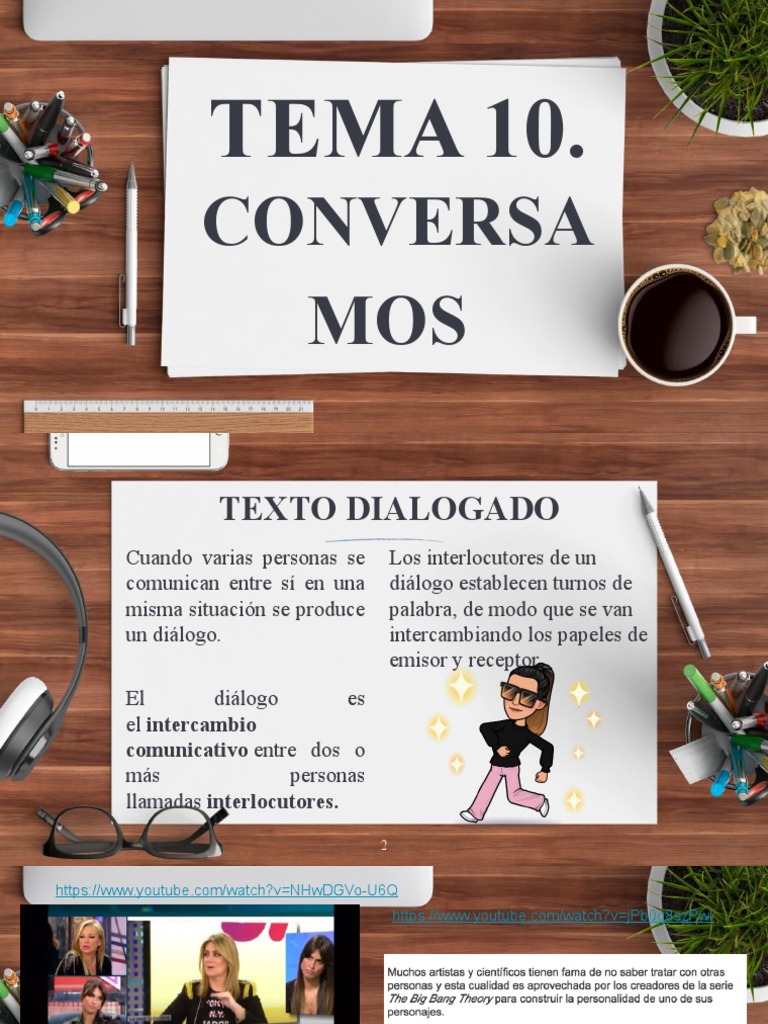 Tipos y características del diálogo | PDF | Conversacion | Comunicación