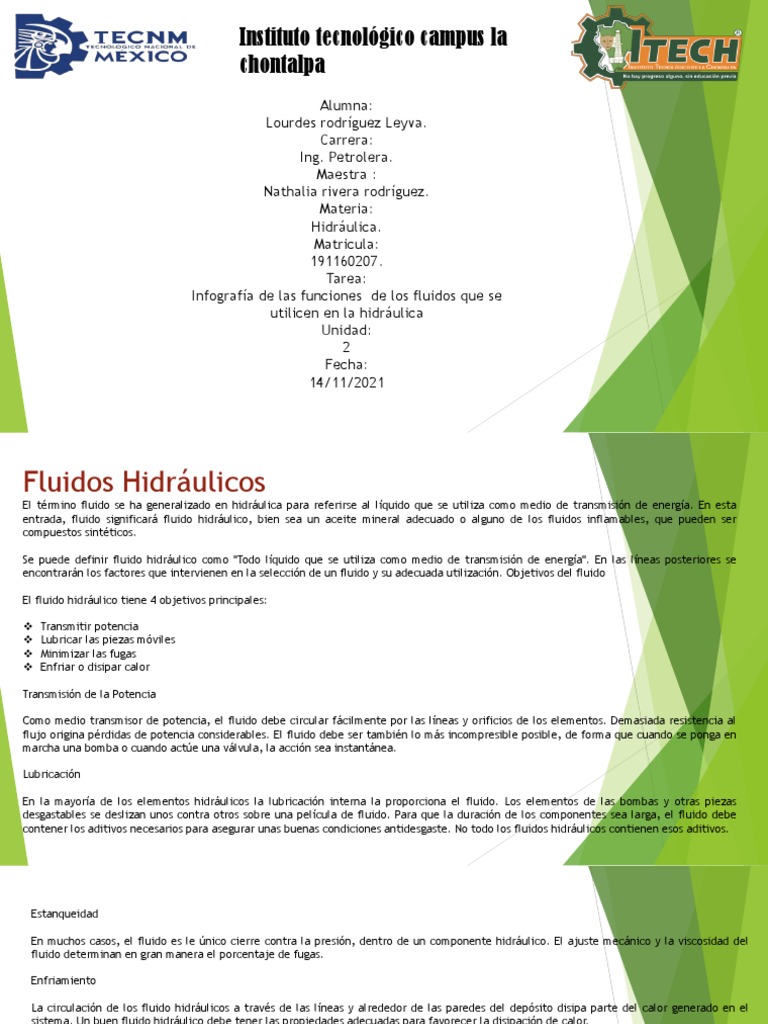 Infografia de Fluidos 2 | PDF