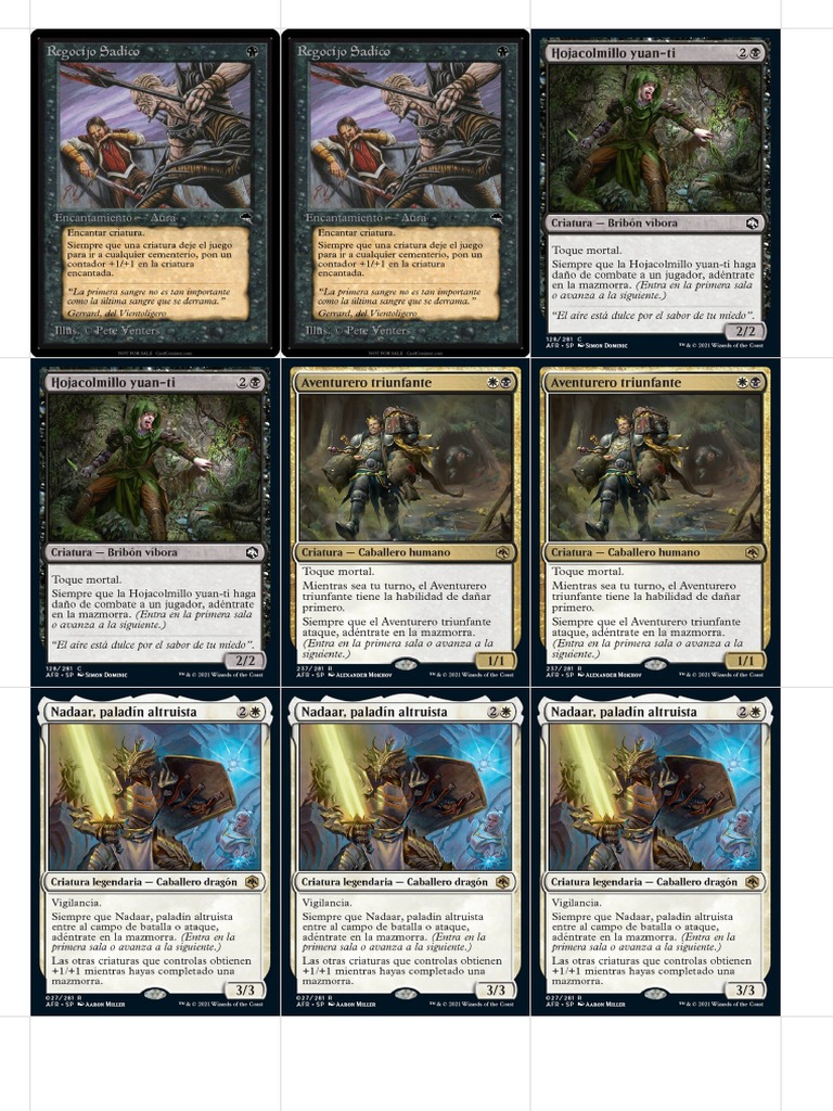 MTG Print | PDF