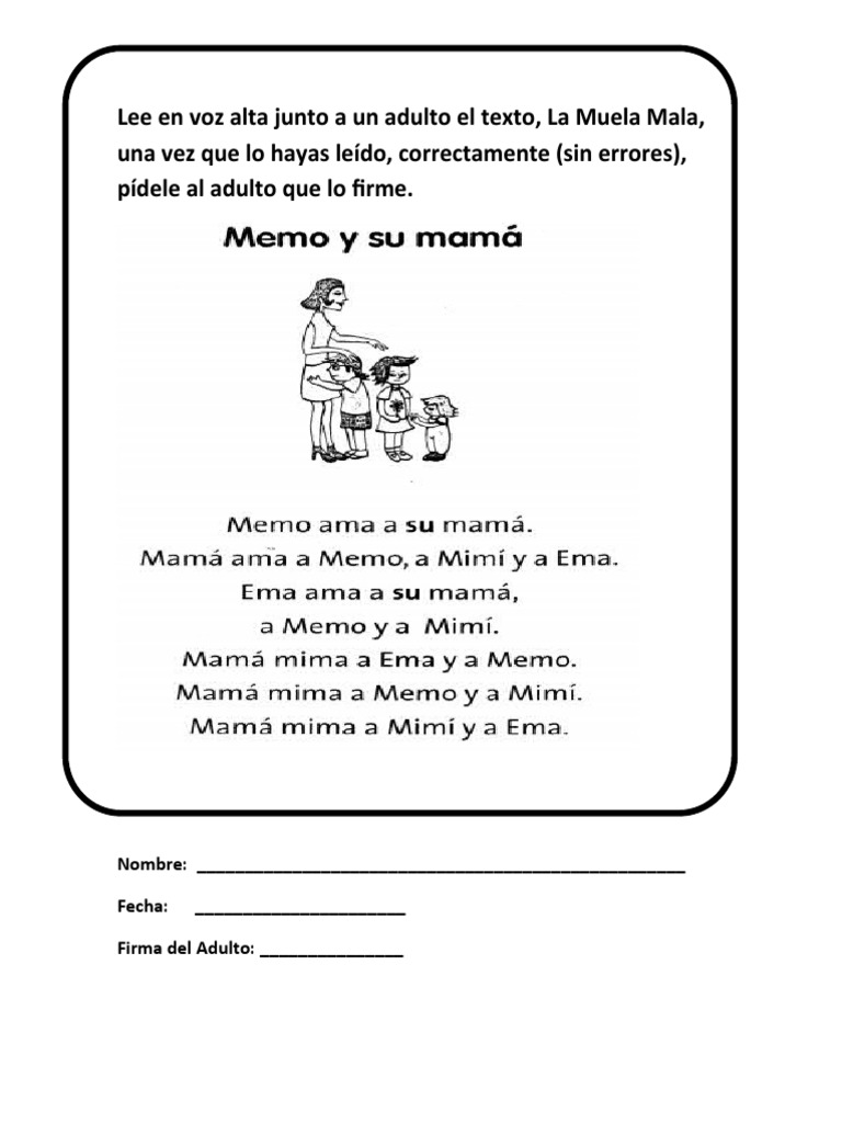 Memo y Su Mama | PDF