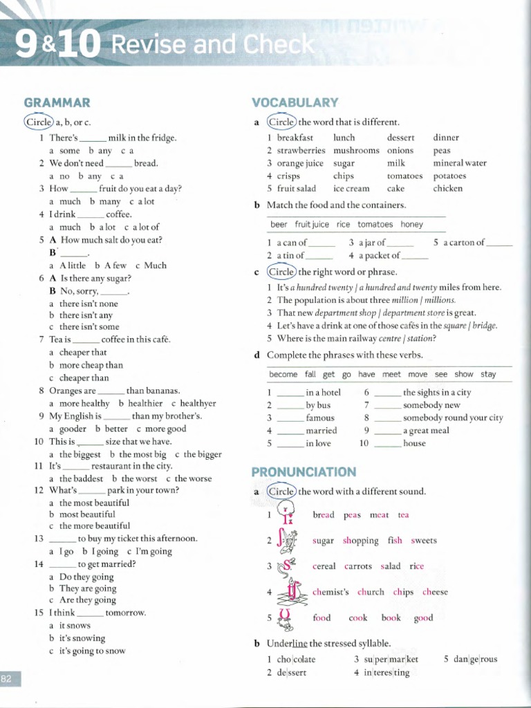 9&10 Revise&check | PDF