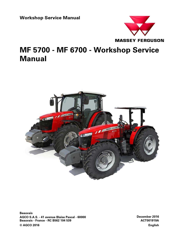 Manual Massey Ferguson | PDF | Manual Transmission | Car