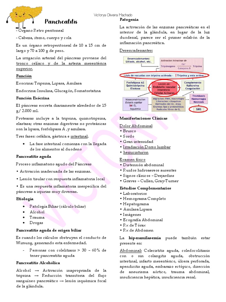 Pancreatitis | PDF | Páncreas | Abdomen
