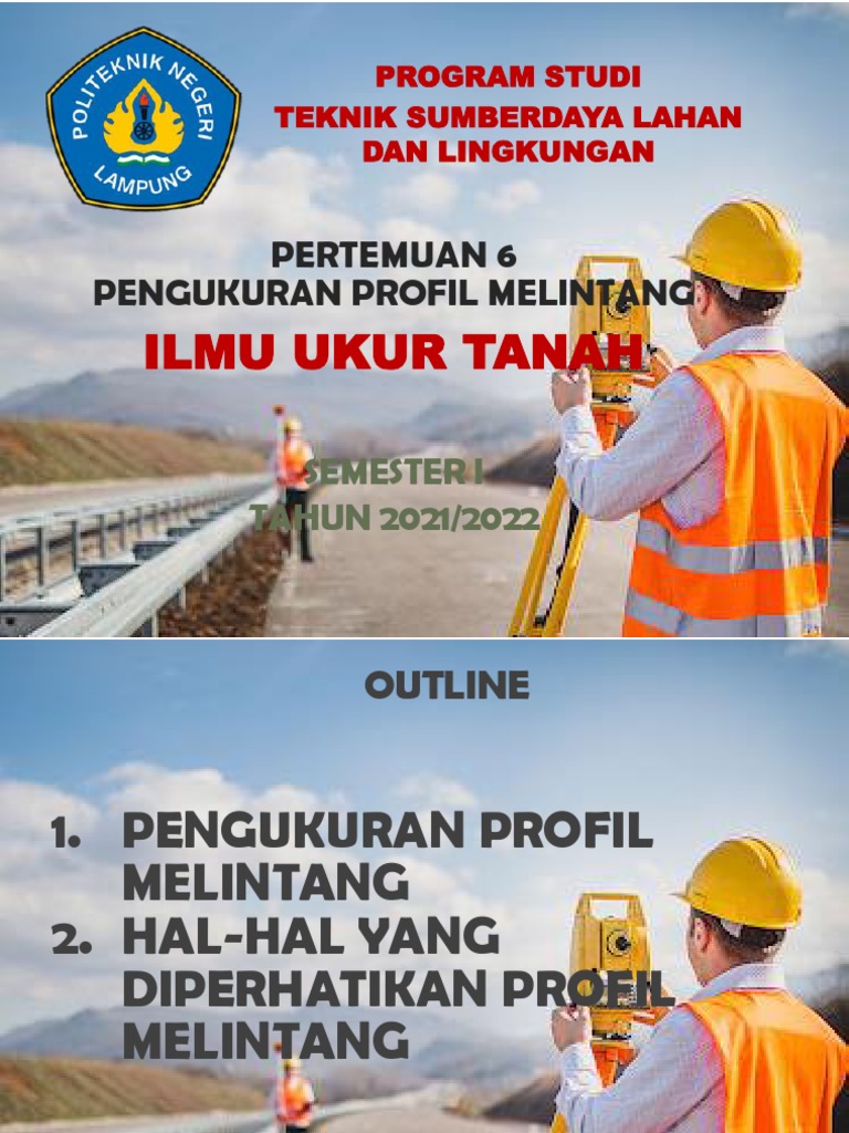 IUT Pertemuan 6 Profil Melintang | PDF