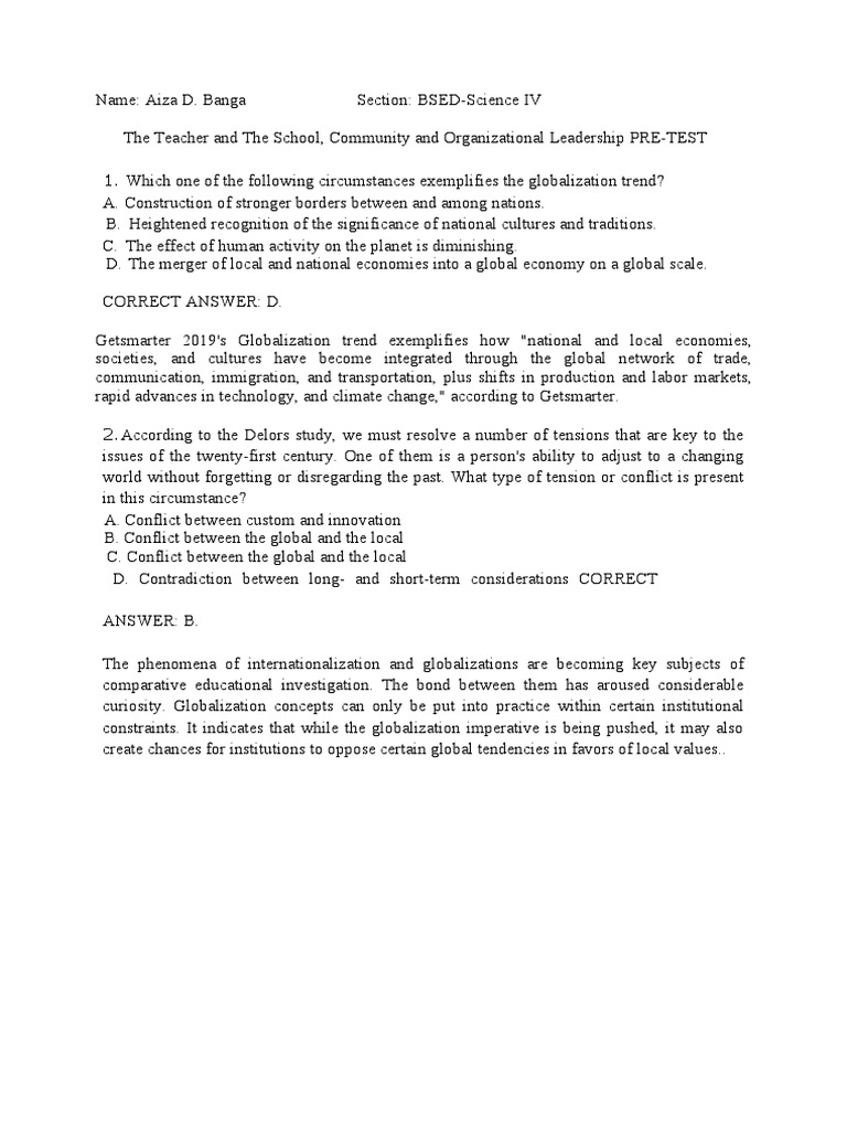 Rationalization 2 | PDF | Teachers | Learning