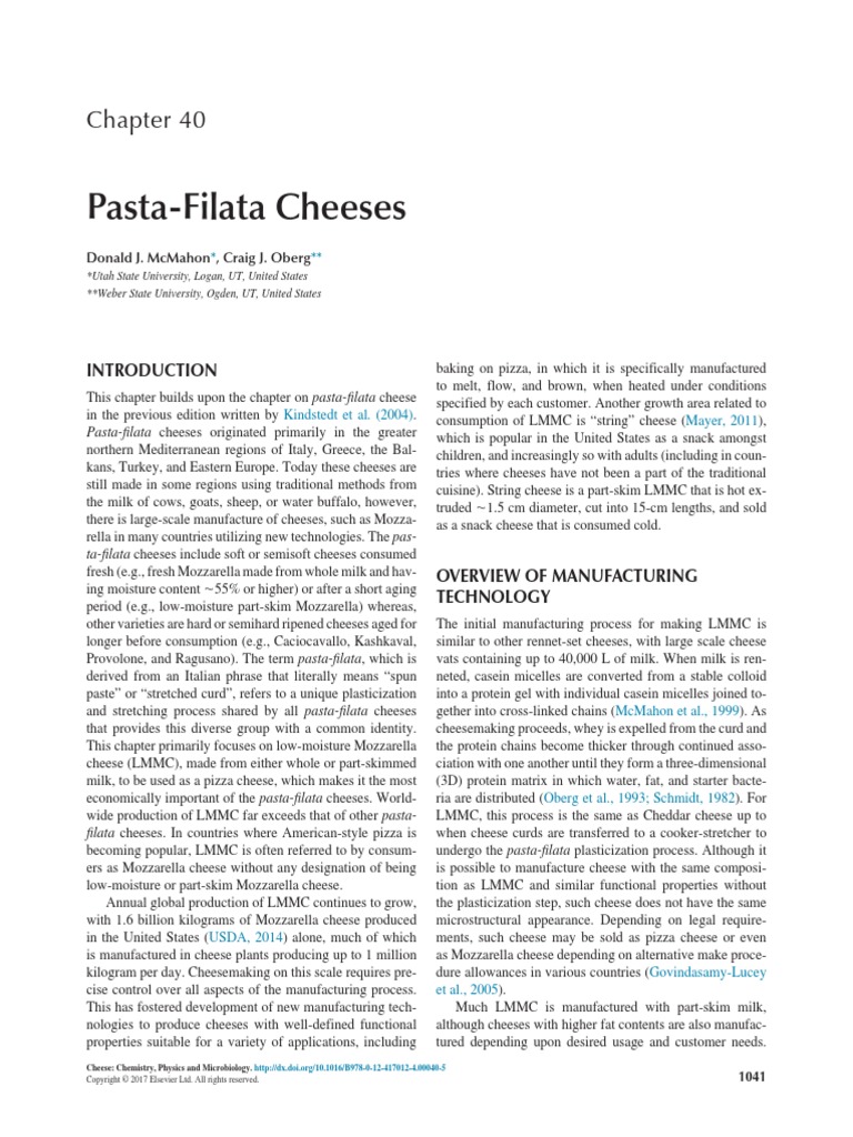 Pasta-Filata Cheeses | PDF | Cheese | Cheesemaking
