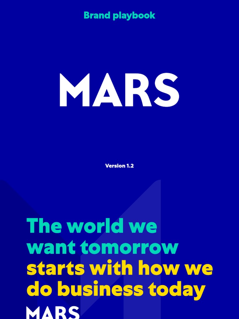 Mars Brand Playbook v1.2 PDF | PDF | Brand | Communication