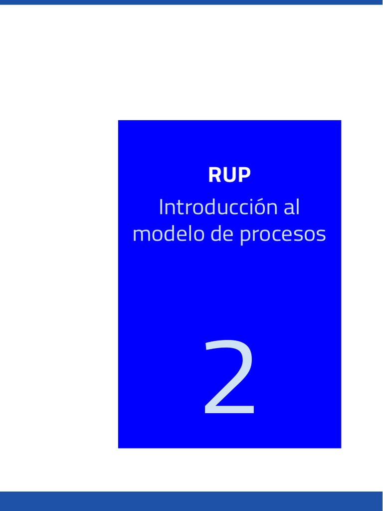 Capitulo 2 - RUP 1 | PDF | Software | Ciencia de sistemas