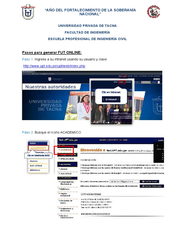 Como Generar Fut Web | PDF