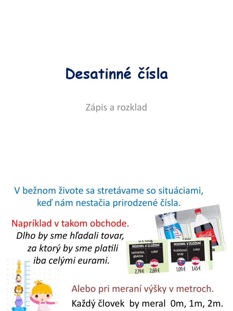Desatinne Cisla I.ppsx | PDF