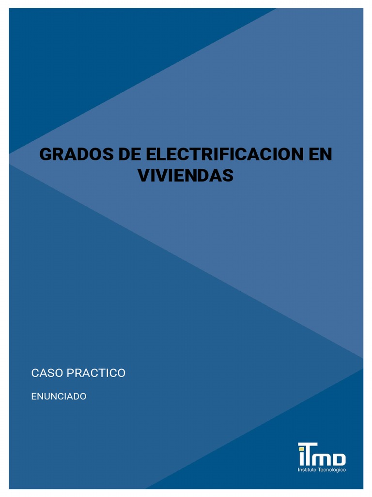 Grados de Electrificacion en Viviendas | PDF