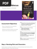 Purple Hibiscus Character Analysis Notes | PDF