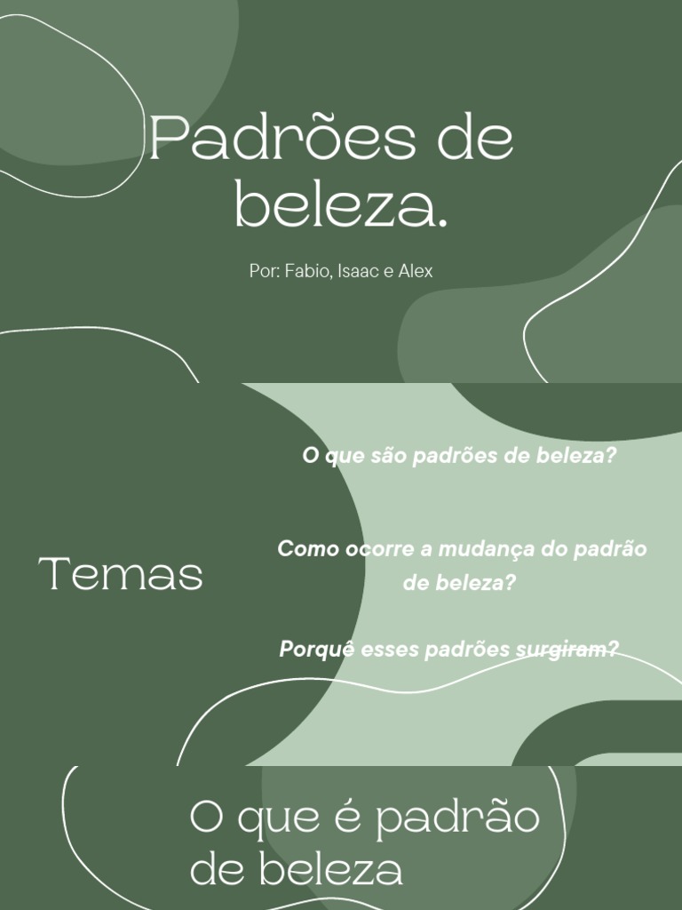 Padrões de Beleza | PDF Padrões de Beleza | PDF
