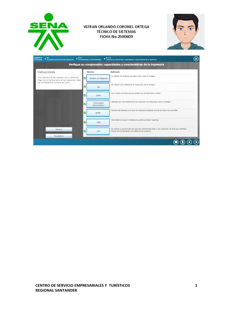 Capitulo 8 Capacidades y Caracteristicas de La Impresora (Yefran ...