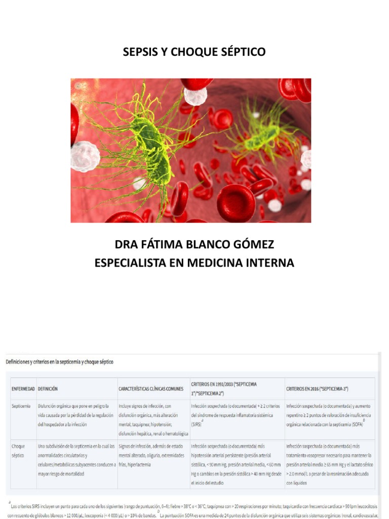 Sepsis | PDF | Septicemia | Epidemiología