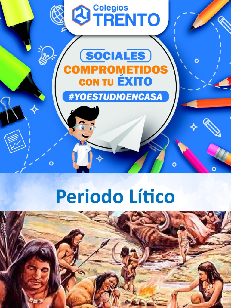 Dibujo y animales del Período Lítico | PDF