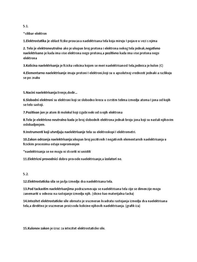 Fizika Elektrostatika | PDF