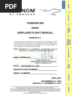 Aerobask Phenom 300 - Flight Manual | PDF | Cockpit | Aerospace