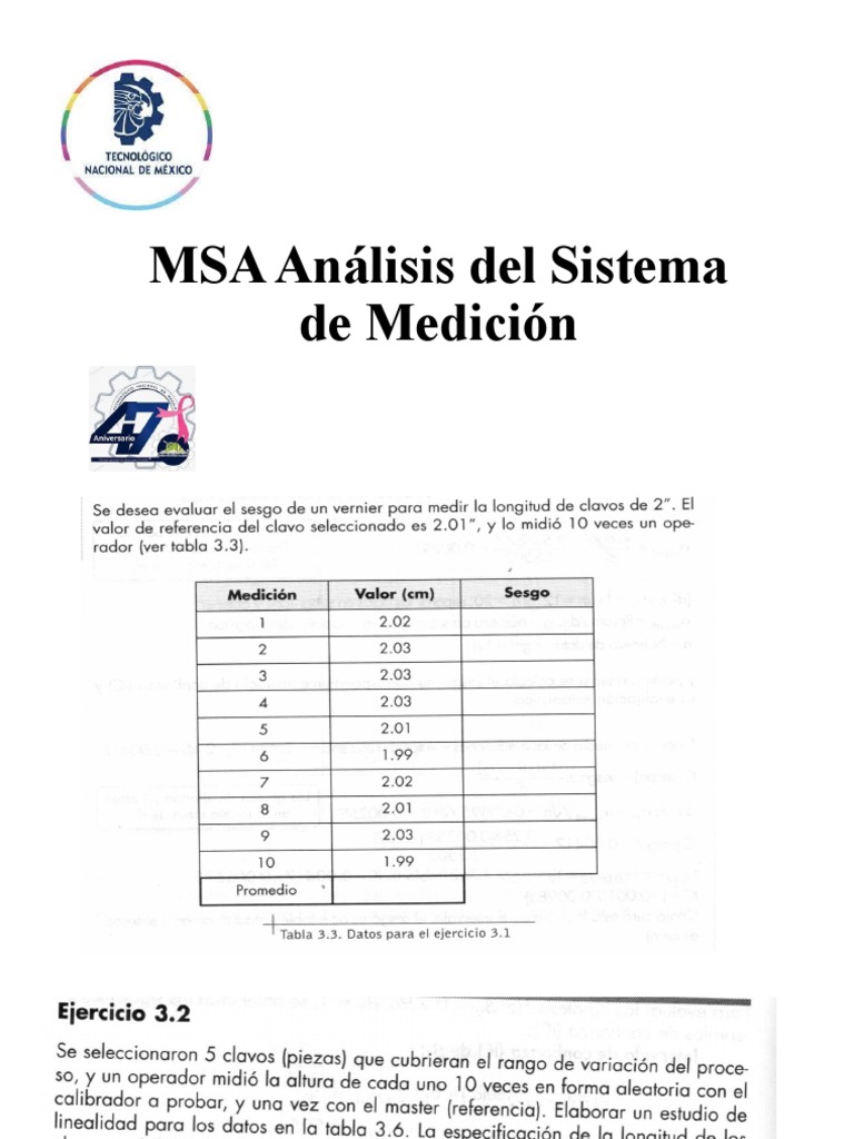 Linealidad y Sesgo | PDF | Análisis de los datos | Investigación ...