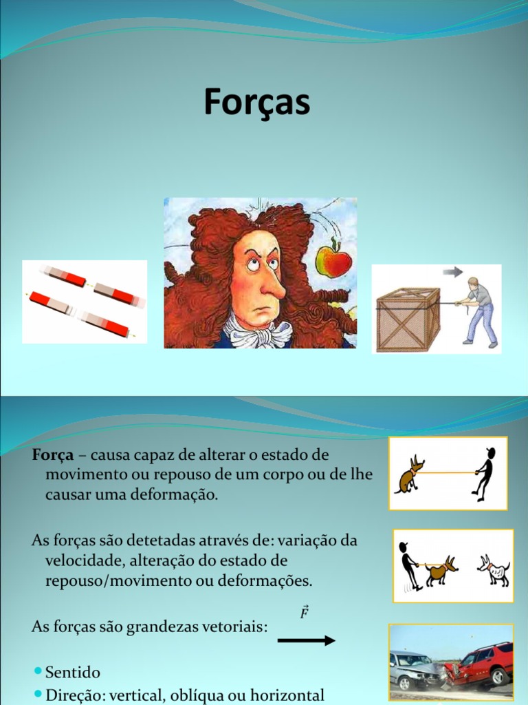 Fórmulas e Características das Forças | PDF | Força | Atrito