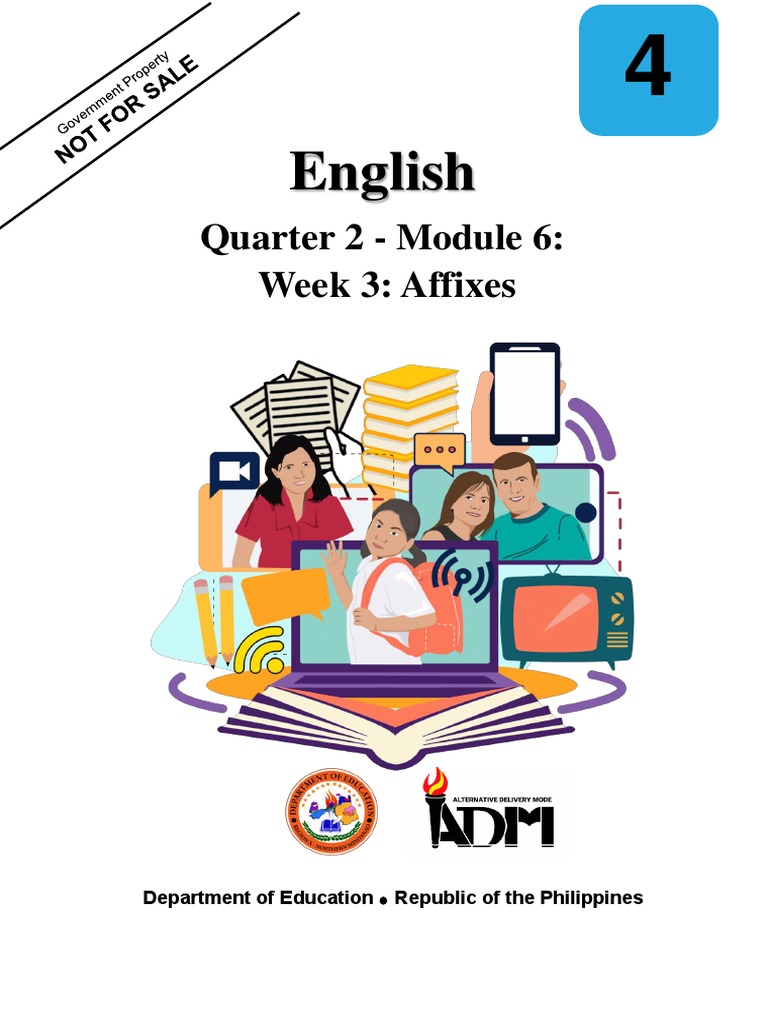English4 q2 Mod6 Affixes v3 PDF | PDF | Knowledge | Learning