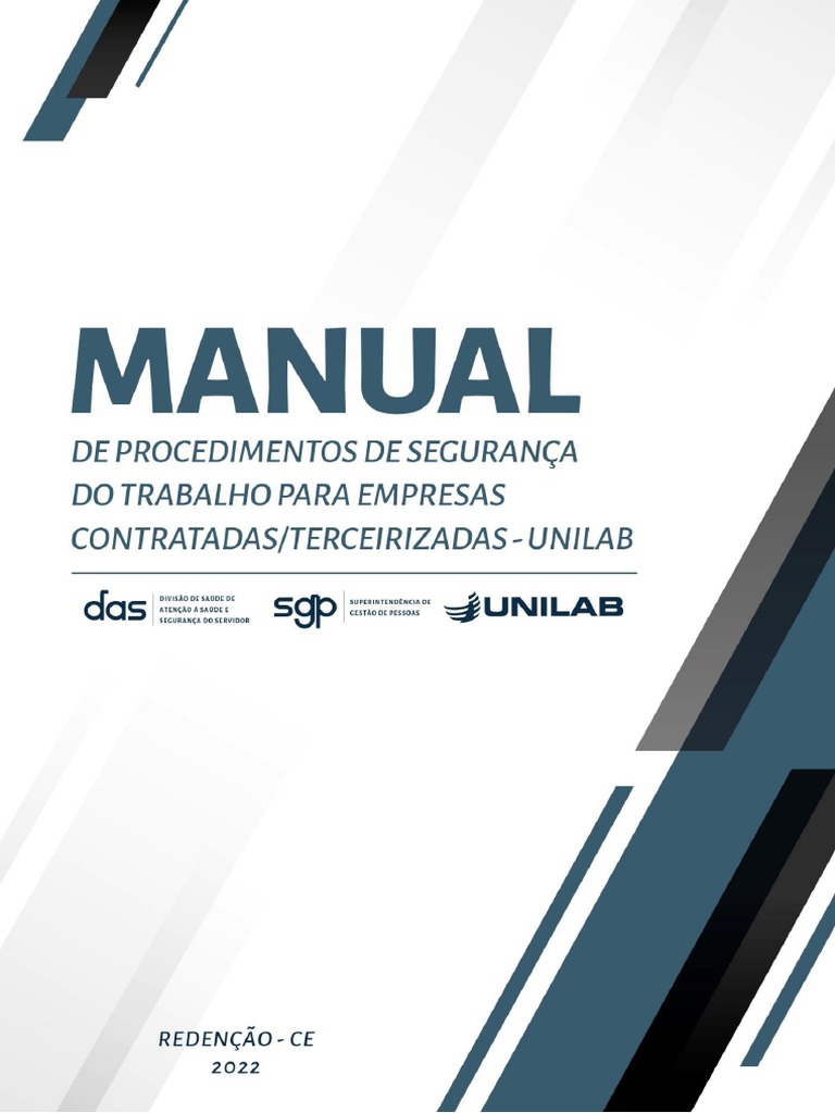 Manual de Procedimentos de Segurança Do Trabalho PDF | PDF