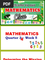 Mathematics 7 - Quarter 1 - Module 3-Week 3 Final | PDF | Numbers ...