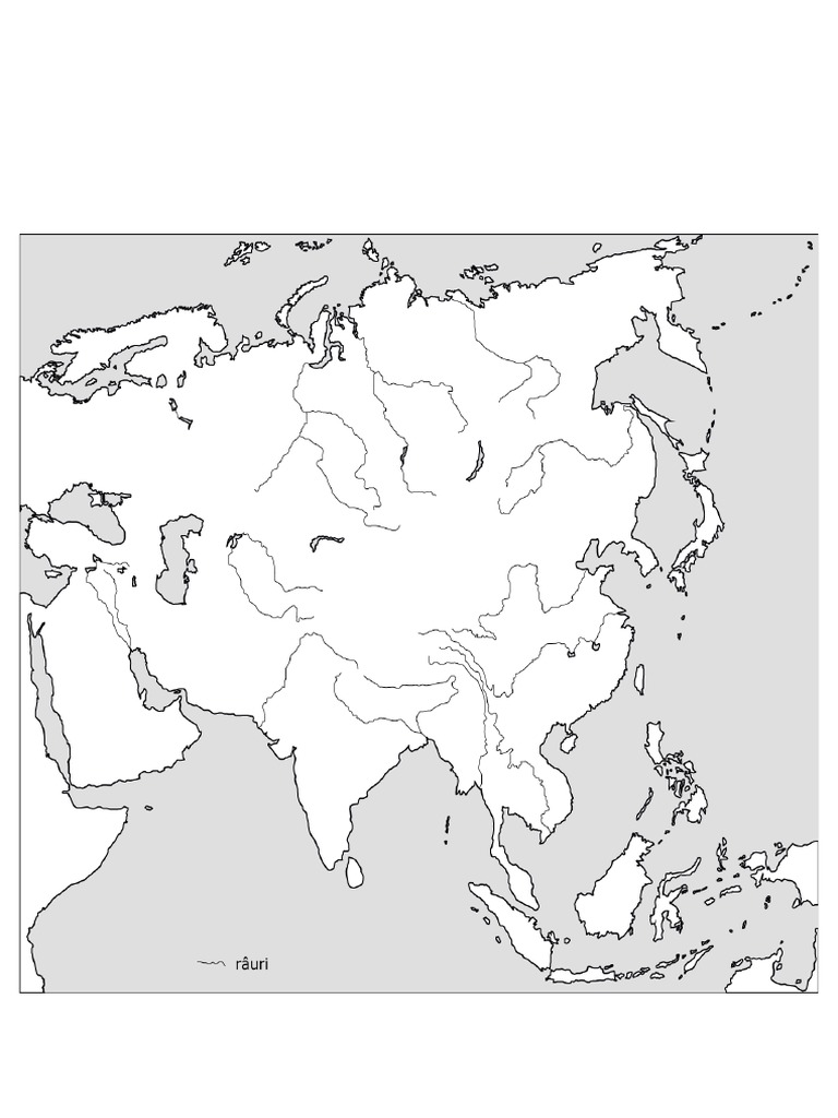 Harti Mute Asia Și Africa | PDF