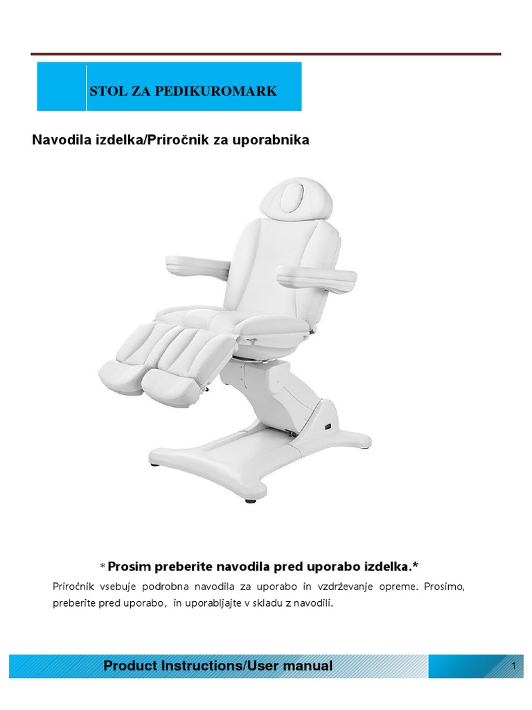 Stol Za Pedikuro Mark | PDF