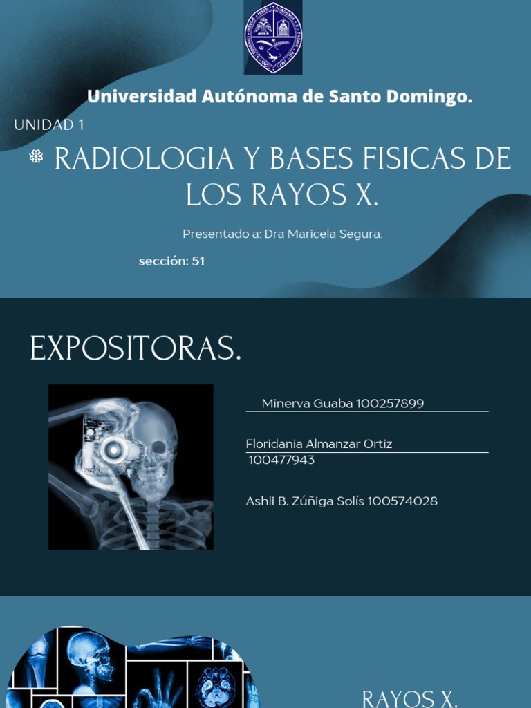 Radiología y Bases Físicas de Los Rayos X. | PDF