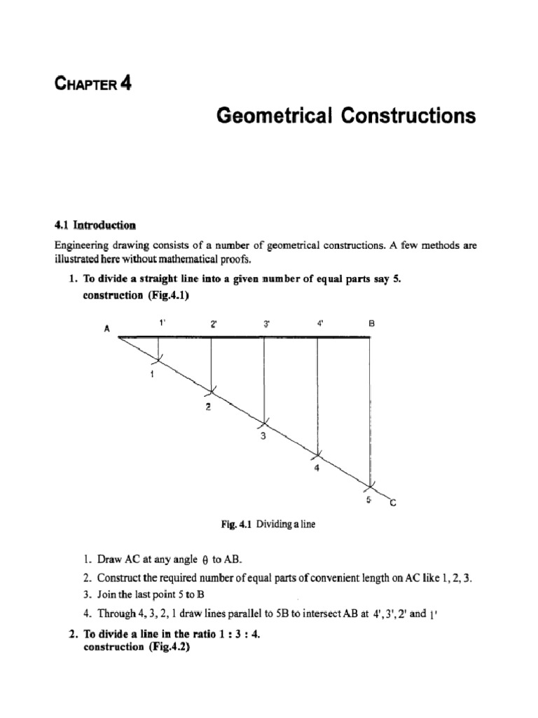 Geometric Construction PDF | PDF
