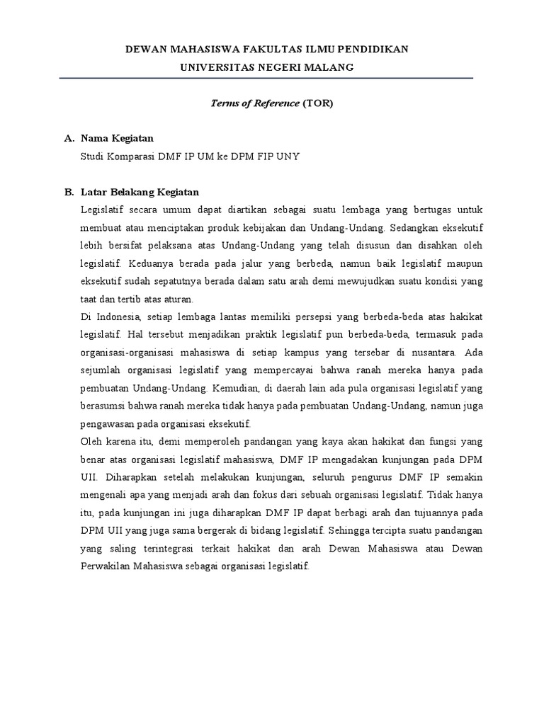 Tor DPM Fip Uny | PDF