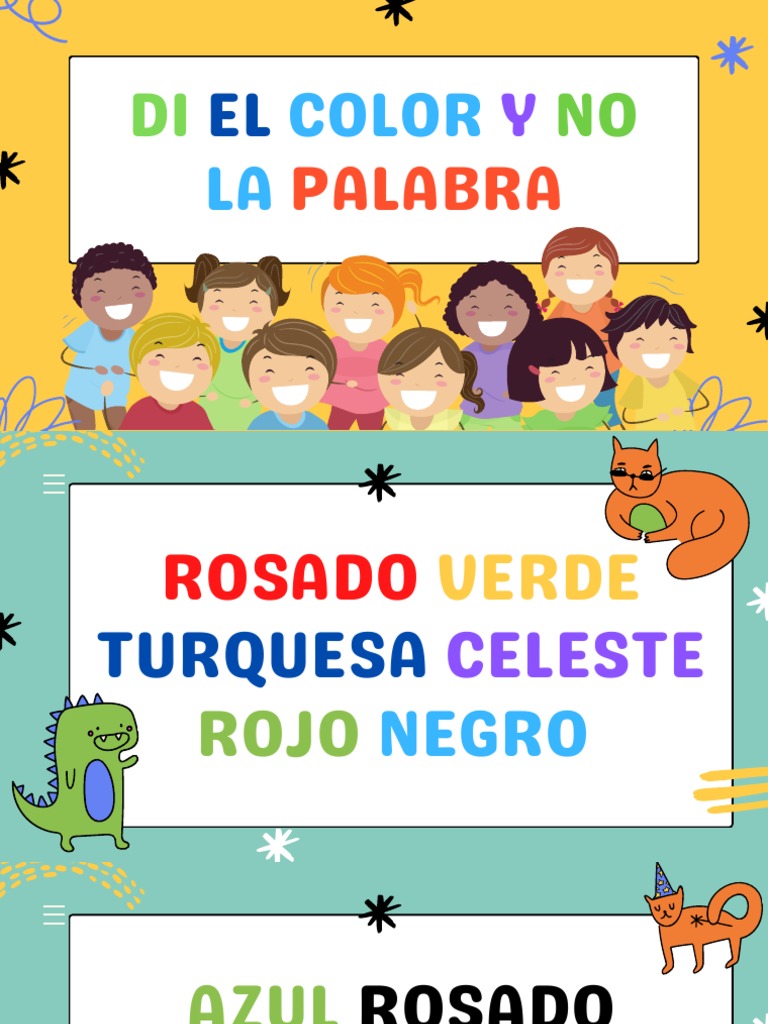 Di El Color - No La Palabra PDF | PDF