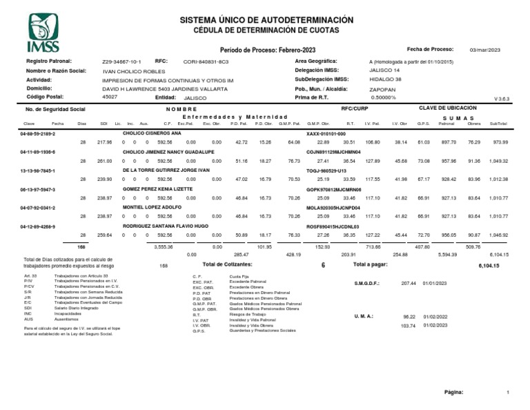 cedula oportuno obr-pat_gbl | PDF