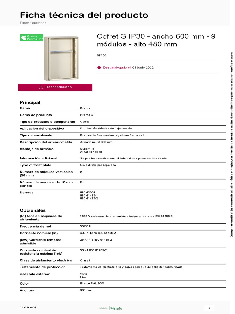 Prisma G - 08103 PDF | PDF | Ingenieria Eléctrica