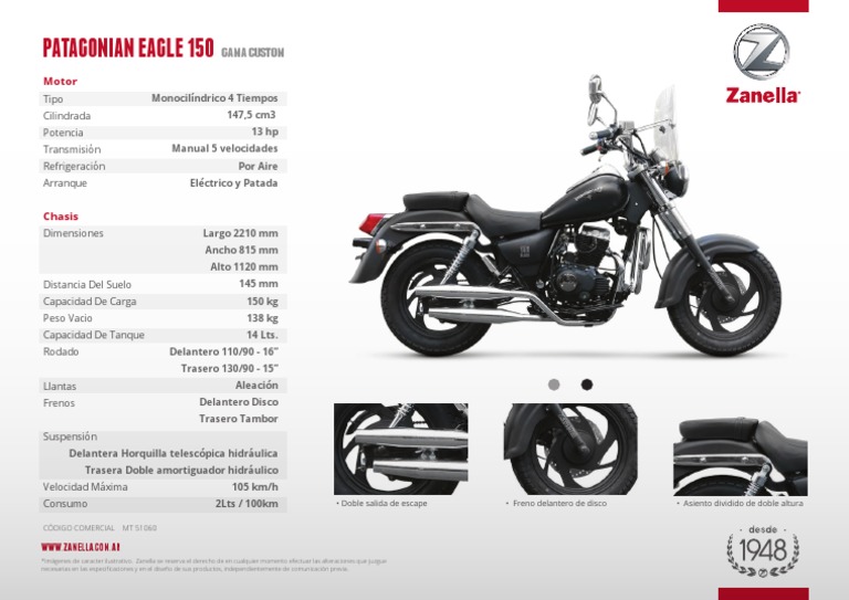 Patagonian Eagle150 Info | PDF