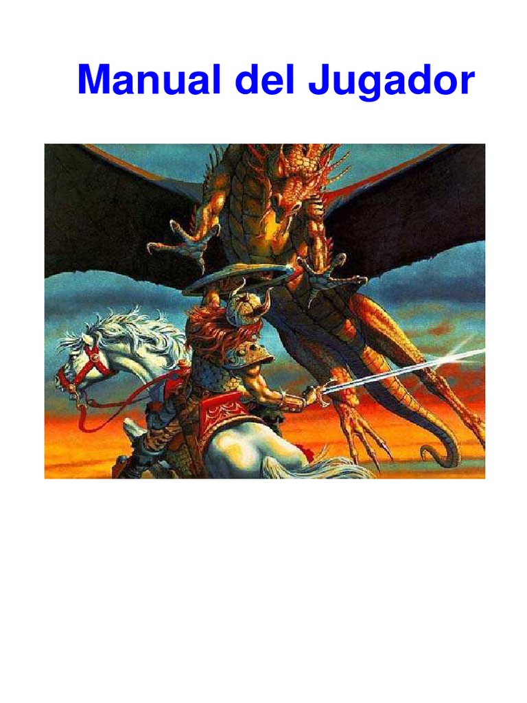 Manual Del Jugador PDF | PDF | Juegos de rol | Ajedrez