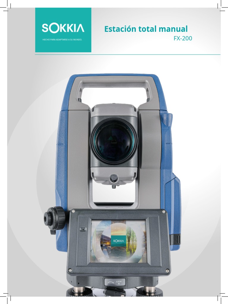 Folleto Sokkia Series FX 200 PDF | PDF | Medición | Bluetooth