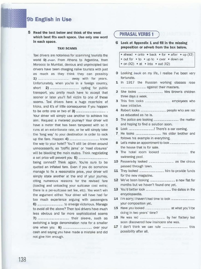 CPE - Use of English New Edition Unit 9 | PDF | Linguistic Typology ...