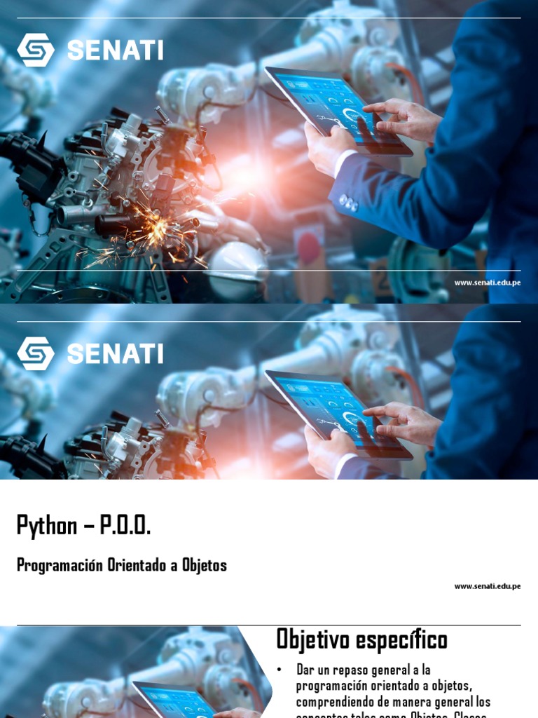 Python POO | Descargar gratis PDF | Objeto (informática) | Programación orientada a objetos