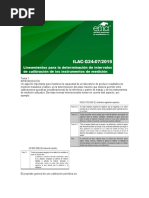 Ilac P10-2020 Politica de Trazabilidad Ilac en La Medición de Resultados | PDF | Calibración ...