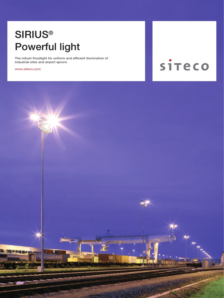 SIRIUS Industry EN | PDF | Lighting | Light Emitting Diode