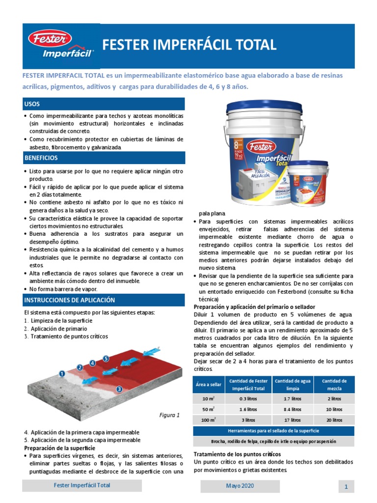 Fester Imperfácil Total | PDF | Agua | Ingeniería de Edificación