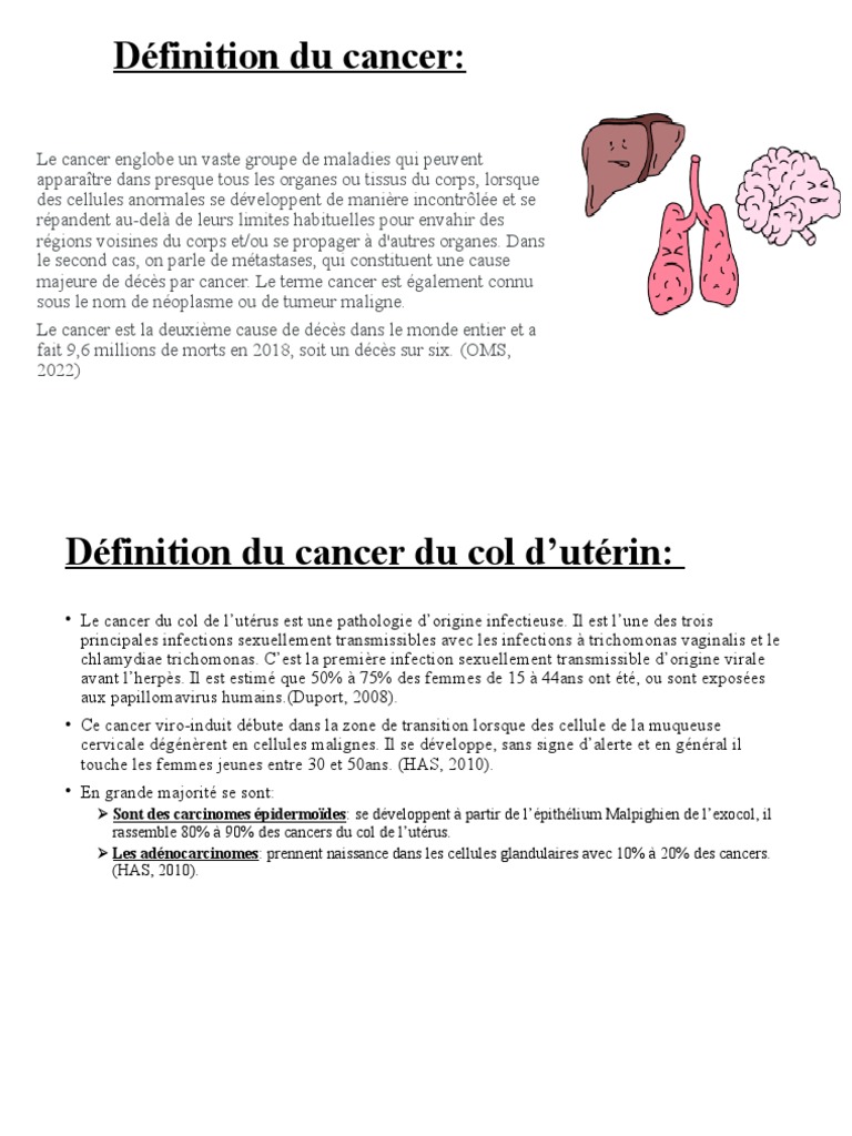 Définition Du Cancer | PDF